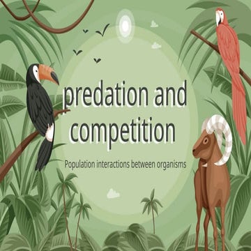 Predation and Competition.pptx for 12th Biology | PPTX