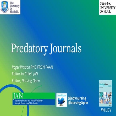 Predatory Journals | PPTX