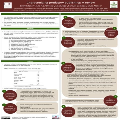 Characterizing predatory publishing: A review | PDF