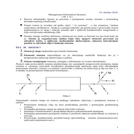 Predavanja MIS | PDF