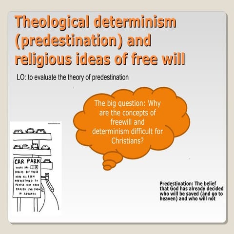L1 intro freewill and determinism | PPTX