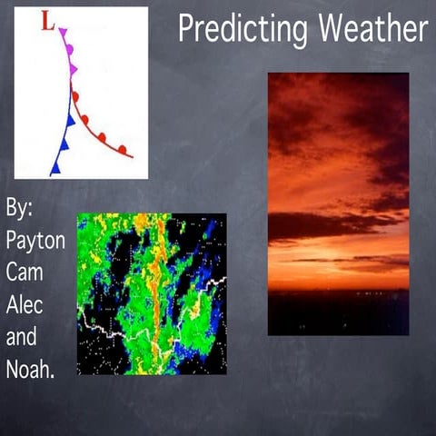 Predicitng weather | KEY