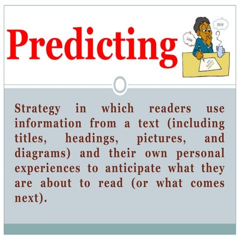 Predicting | PPT