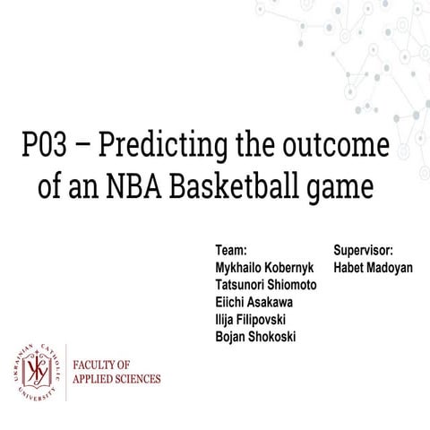 Predicting the outcome of NBA | PDF