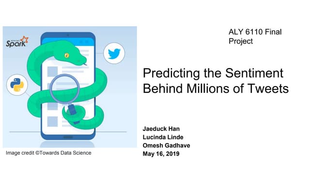 Predicting Tweet Sentiment Ppt