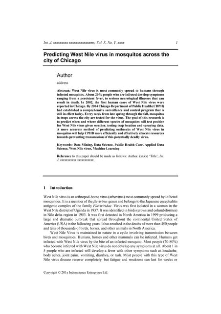 Sample, disease modeling vzv | PDF | Infectious Diseases | Diseases and ...