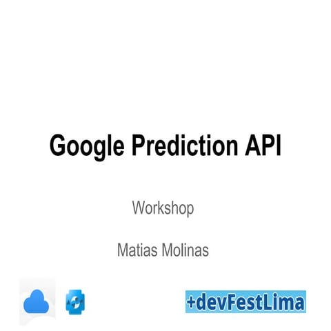 Prediction API