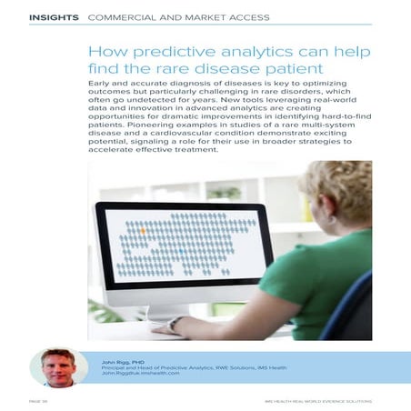 How predictive analytics can help find the rare disease patient | PDF