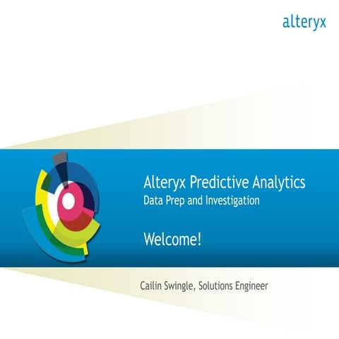 Predictive Analytics-session 1- Data Prep and Investigation.pptx