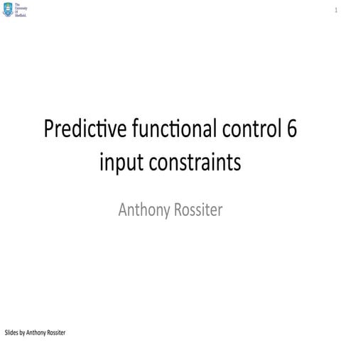 predictive functional control 6 - constraints.pptx