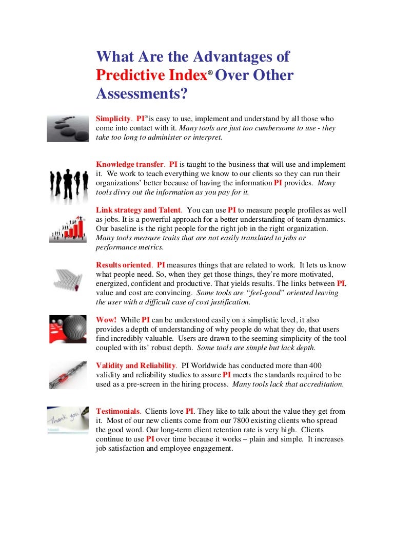 What Are the Advantages of Predictive Index Over Other Assessments?