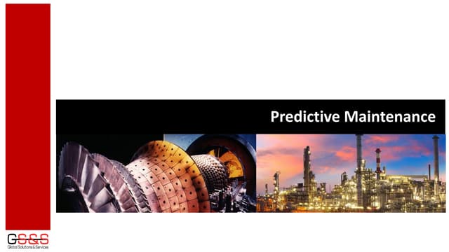 Predictive Maintenance | PPTX