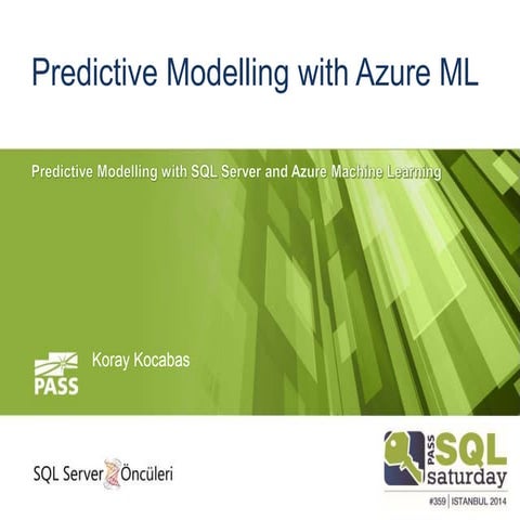 Predictive Modelling With Azure Ml Ppt 8556