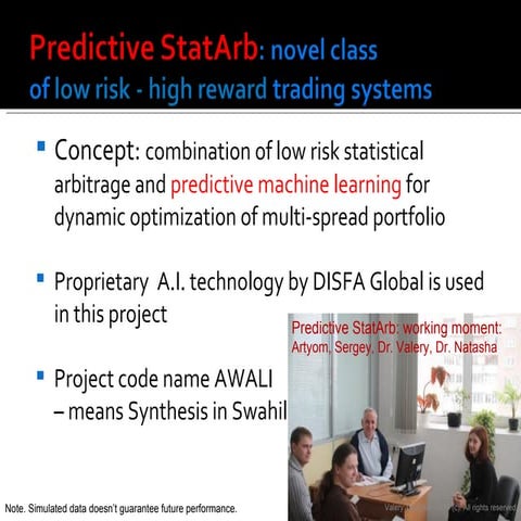 Predictive stat arb | PPT