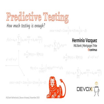Predictive Testing | PPT