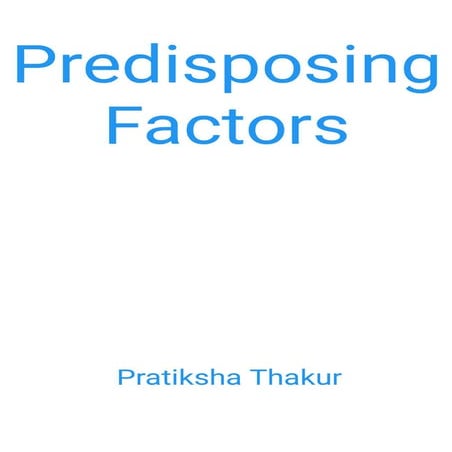 Predisposing Factors for Drug Interactions | PDF