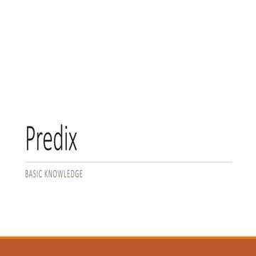 IoT Predix Architecture Overview Summary | PPTX