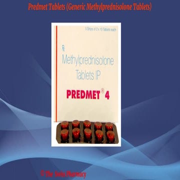 Predmet Tablets (Generic Methylprednisolone Tablets) | PDF