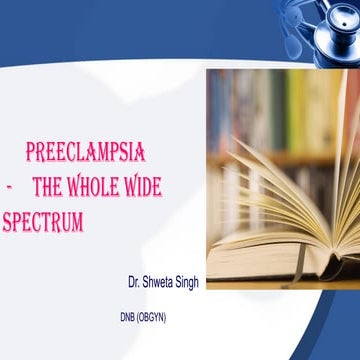 preeclampsia- case study with complications | PPTX