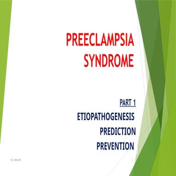 PREECLAMPSIA SYNDROME in pregnancy .pptx