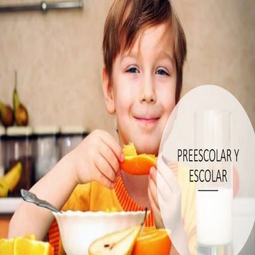Etapa del desarrollo Preescolar y-escolar | PPT