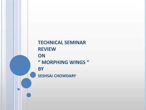 Morphing Aircraft Technology – New Shapes for Aircraft Wing Design ...