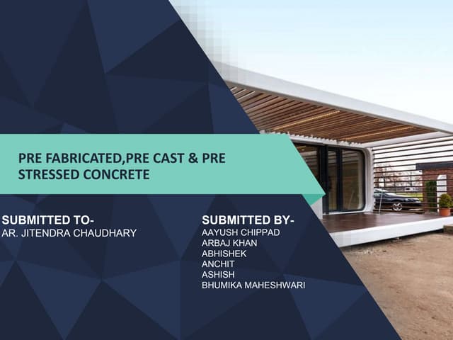 Precast-concrete Details | PDF