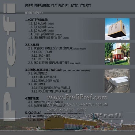 Prefi brochure presentation | PDF