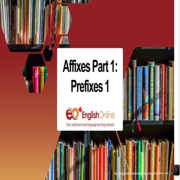 Prefixes | PPTX