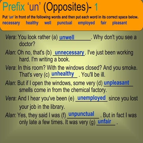 Prefixes | PPT