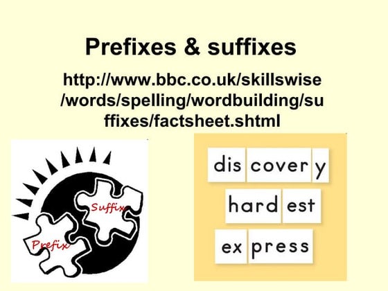 Suffixes | PPTX