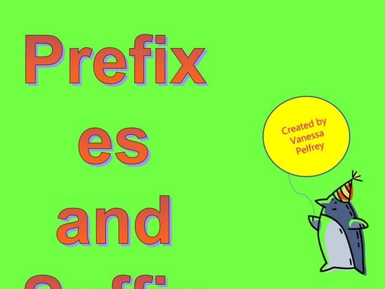 Prefix & Suffix | PPT | Geology | Science
