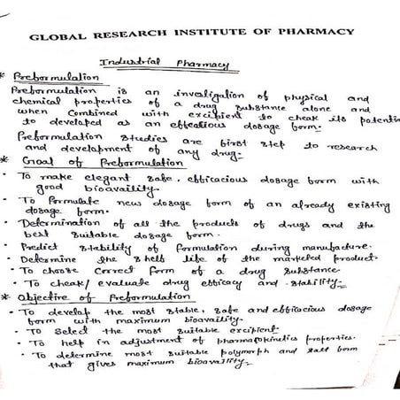 Pre formulation topic unit 1 formulative pharmacy.pdf