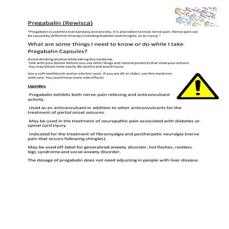 Pregabalin(rewisca) | DOCX