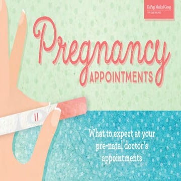 What to Expect at Your Prenatal Doctor's Appointments | PDF