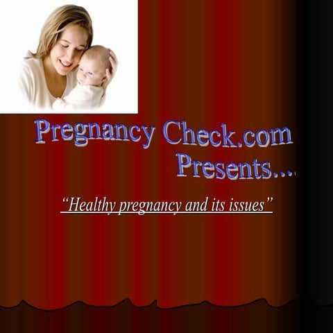 Pregnancy Myths and Truth | PPT