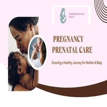 Pregnancy Prenatal Care - Sunshine Women's Care | PDF
