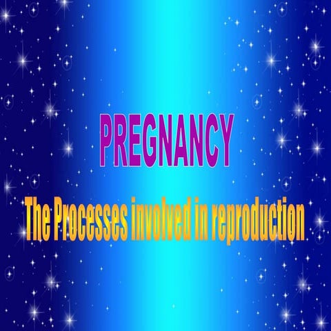 Phases of pregnancy | PPTX