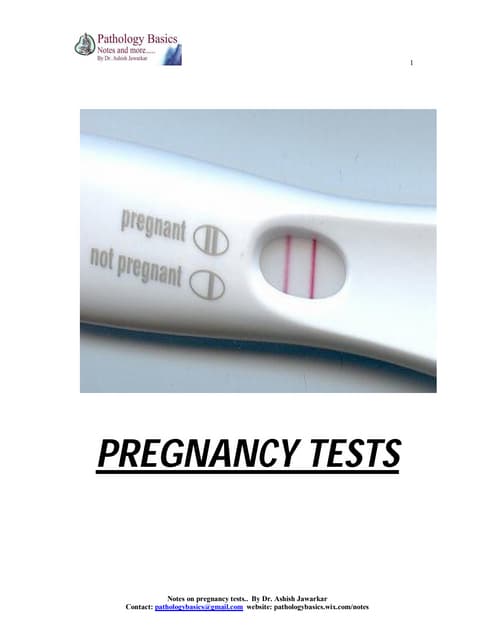Pregnancy test | PPT