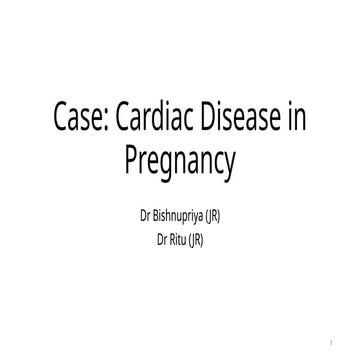 pregnancy with cardiac disease1.pptx treatment | PPT