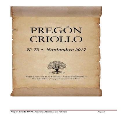 Pregon-Criollo-Julio-2020-PA - Pregón Criollo | PDF