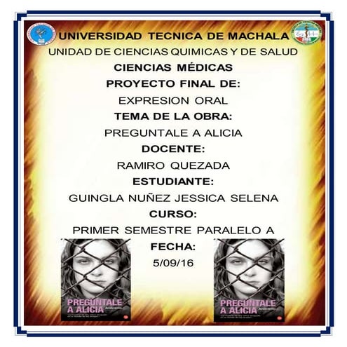 Preguntale a Alicia | DOCX