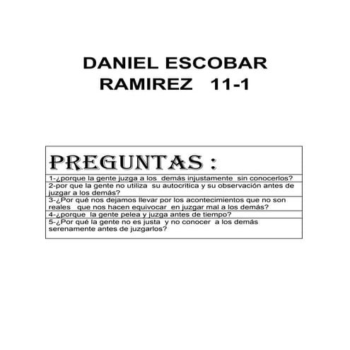 Preguntas | DOCX