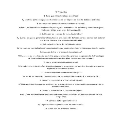 40 preguntas con respuestas | DOCX