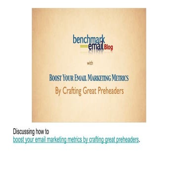 Boost Your Email Marketing Metrics by Crafting Great Preheaders