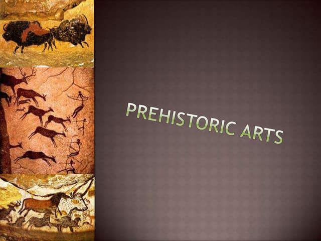 Prehistoric art | PPTX