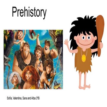 Prehistory project | PPTX