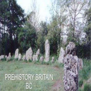 Prehistory britain | PPTX