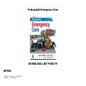 Prehospital Emergency Care