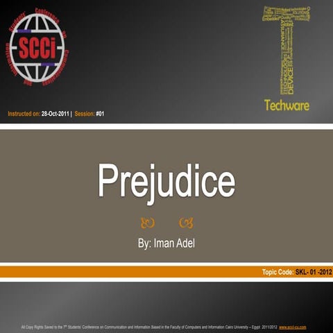 Prejudice | PPT